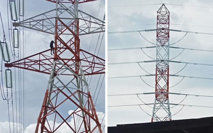Bomba berjaya pujuk lelaki cuba terjun dari menara elektrik | Free ...