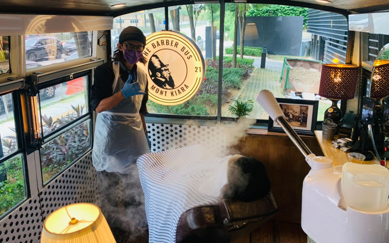 Hop on The Barber Bus for a sleek new look | Free Malaysia Today (FMT)