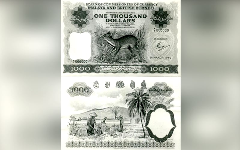 Rare Malayan $1,000 note set to steal thunder at auction | FMT