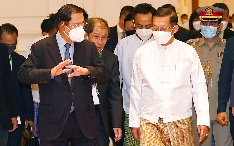 Asean split over Hun Sen’s embrace of Myanmar rulers | FMT