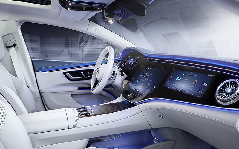 LG is shaking up the interior of the new Mercedes EQS | FMT