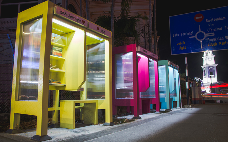 Repurposing Penang’s phone booths into mini libraries | FMT