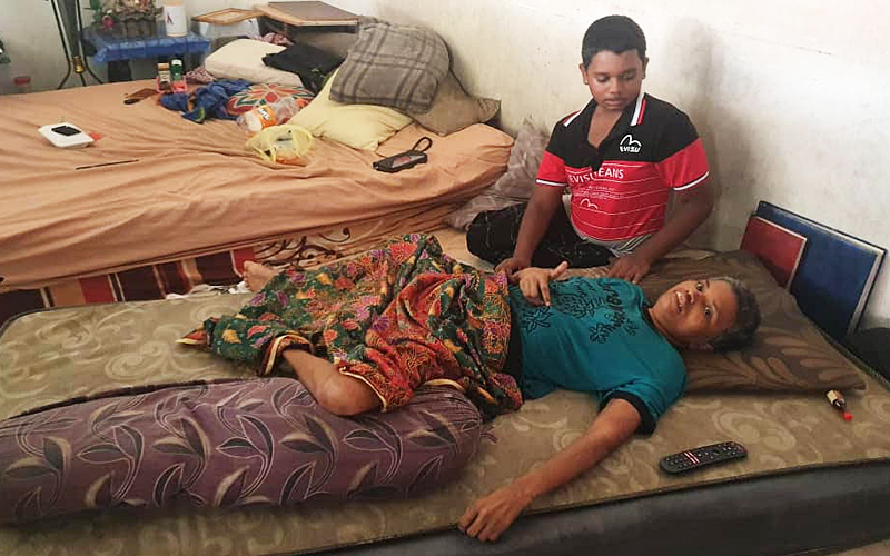 Disabled mother and her son seek financial help | FMT