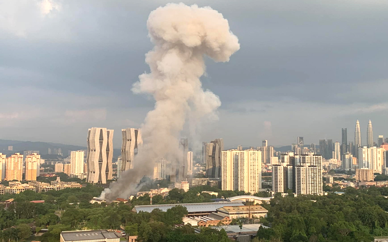 Fireworks disposal goes awry, leads to explosion | FMT