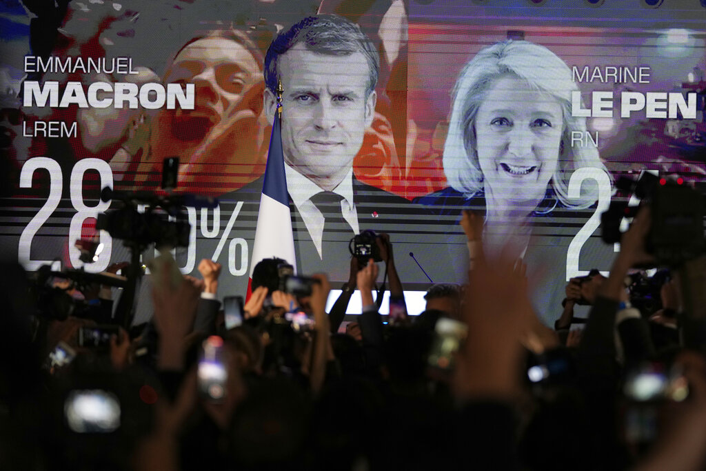 Polls give Macron edge for April 24 presidency run-off | Free Malaysia ...
