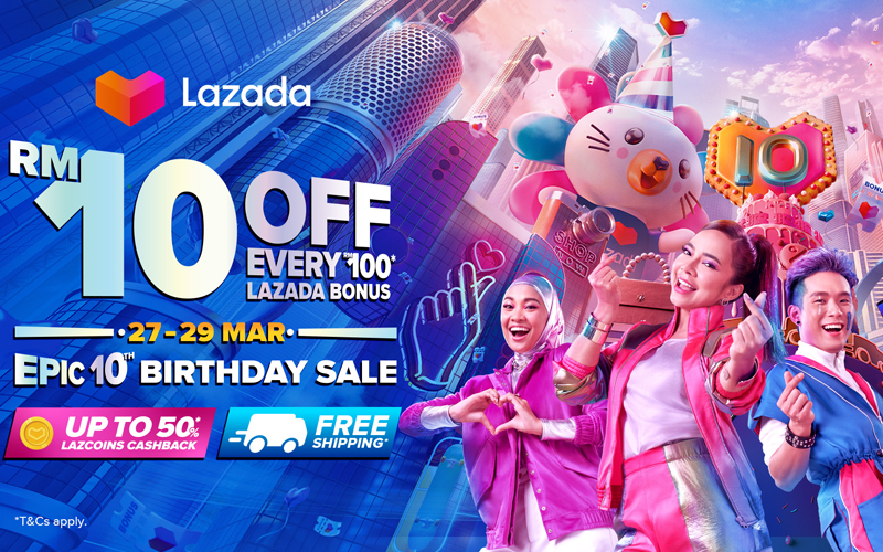 Lazada marks 10 epic years of supporting local entrepreneurs | FMT