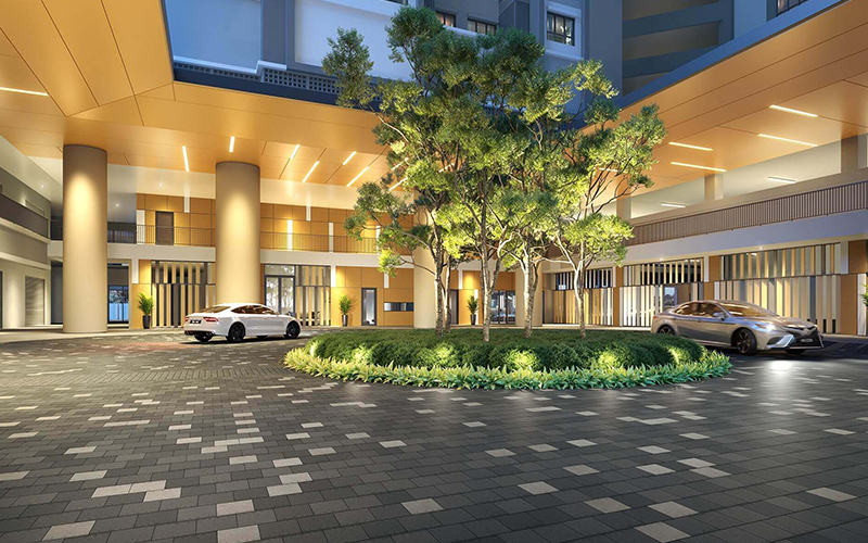 Projek perumahan baru Sunway Property berhampiran stesen MRT dengan ...