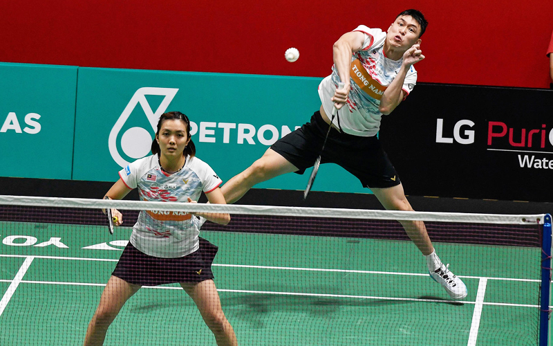 Both mixed doubles pairs crash out at quarter-finals | FMT