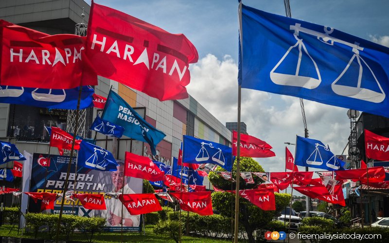 Man charged in court for slashing party flags with a parang | Free ...