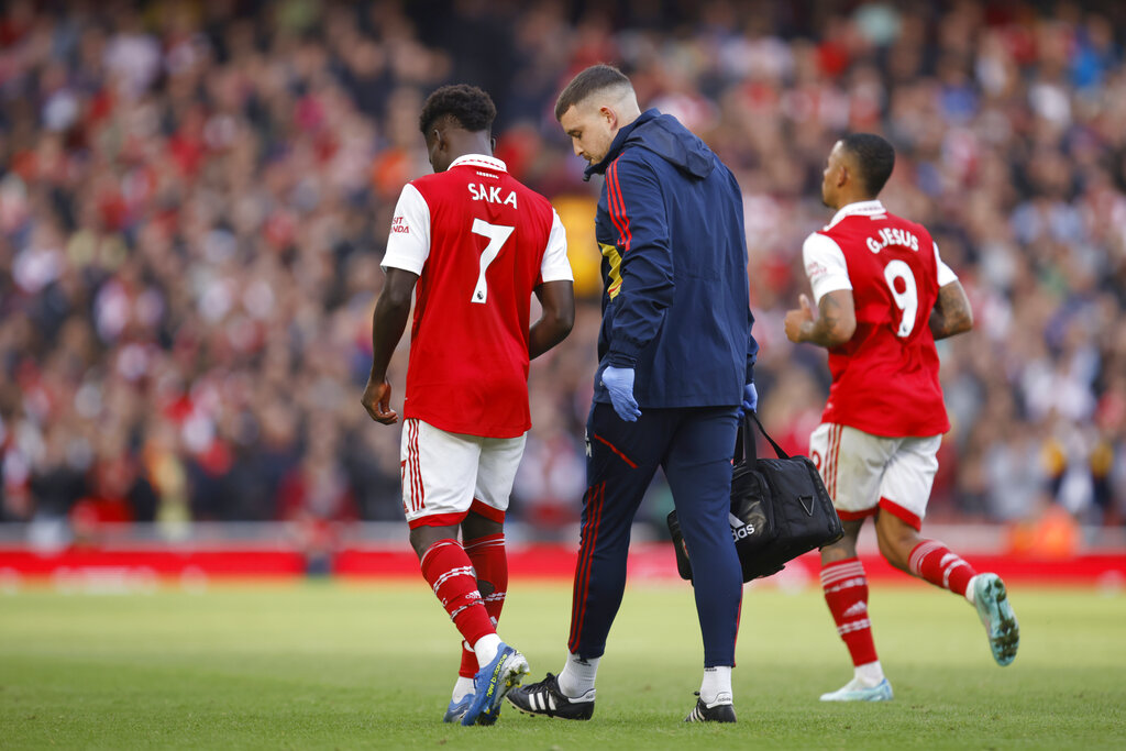 Arteta hopeful Saka’s injury will not threaten World Cup chances | Free ...