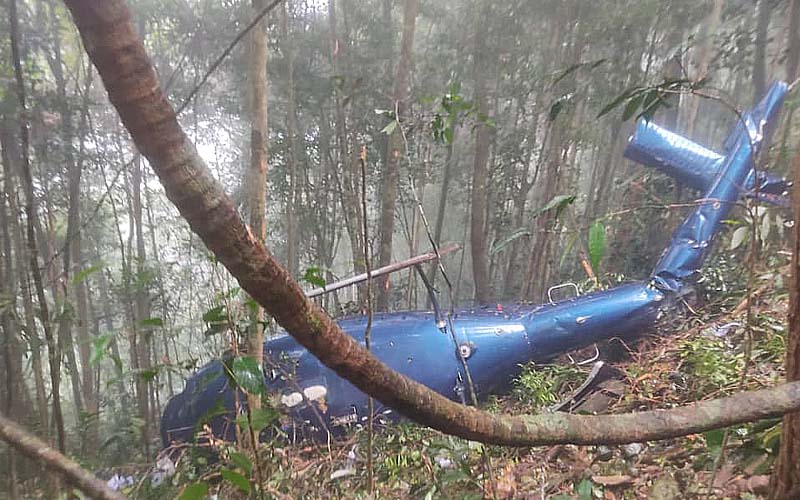 Crashed chopper was ferrying Flying Doctor personnel, says KJ | FMT