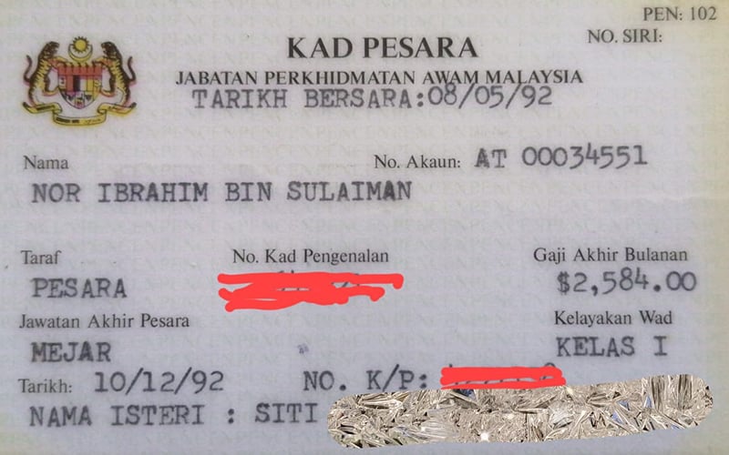 Selepas berkhidmat 25 tahun, pesara juruterbang TUDM kini golongan B40 | Free Malaysia Today (FMT)