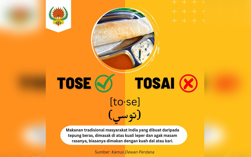 Netizens flip over Dewan Bahasa’s ‘tose’, not ‘tosai’, post | FMT