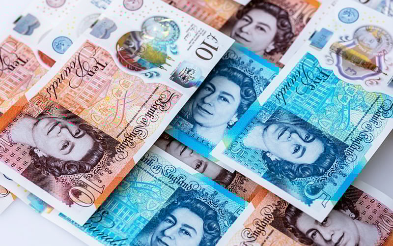 Pound rises after British inflation climbs for first time in 10 months ...