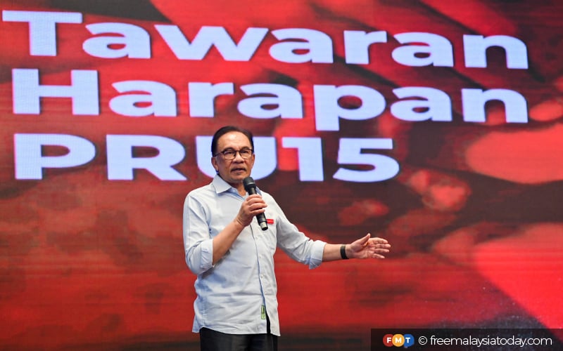 We must be realistic, no 100-day promise in PH manifesto, says Anwar | FMT