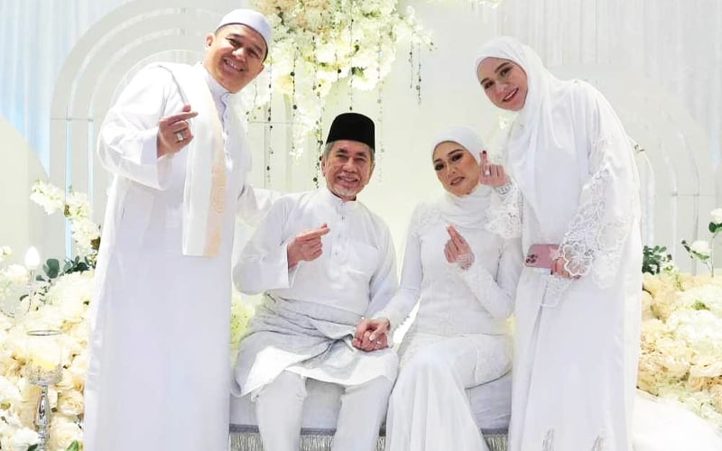 Age no barrier for Wan Junaidi as he remarries at 77 | FMT