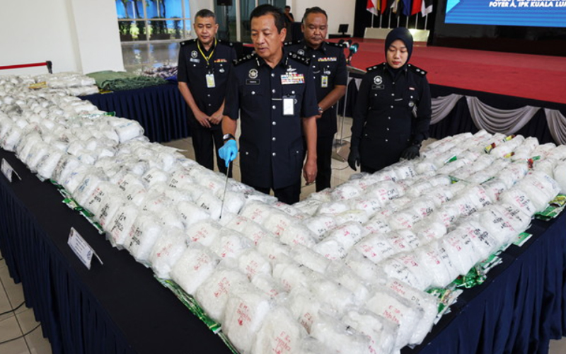 Cops seize RM11.5mil syabu in Chinese teabags | FMT