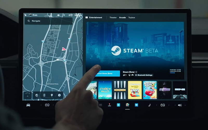 Thousands of video games now available in Tesla cars | FMT