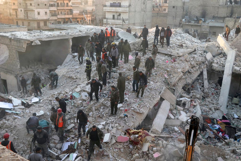 13 killed after building collapses in Syria’s Aleppo | FMT