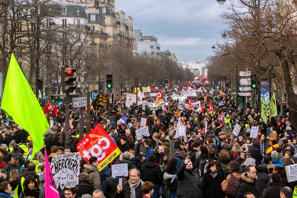France faces 12th nationwide strike against Macron’s pension law | FMT