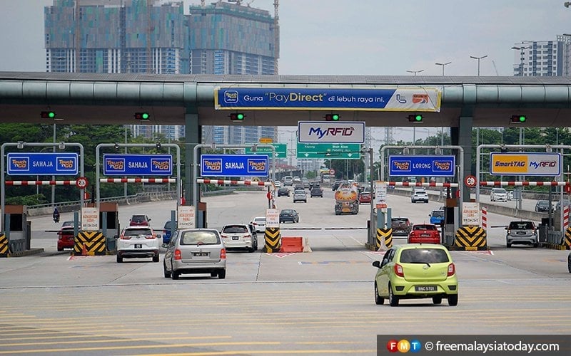 Toll exemptions on Thursday, Friday for CNY | FMT