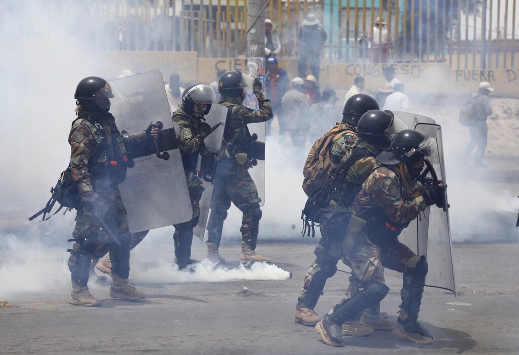 Police use tear gas to clear protesters in Peru | FMT