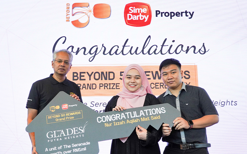 ‘Luck be a lady tonight’ as winner gets RM1 mil luxury home. | FMT