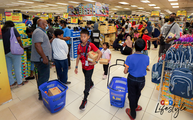 NGO organises ‘back to school’ shopping spree for needy students | FMT