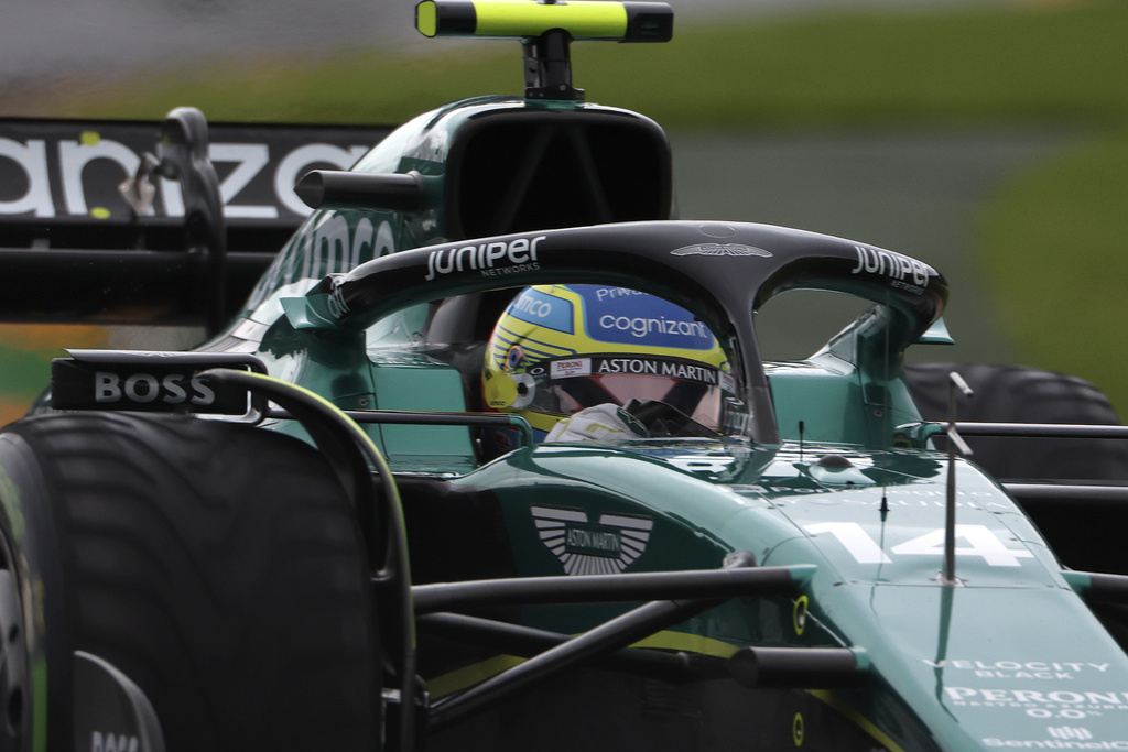 Alonso fastest in rainy 2nd practice at Australian GP | FMT