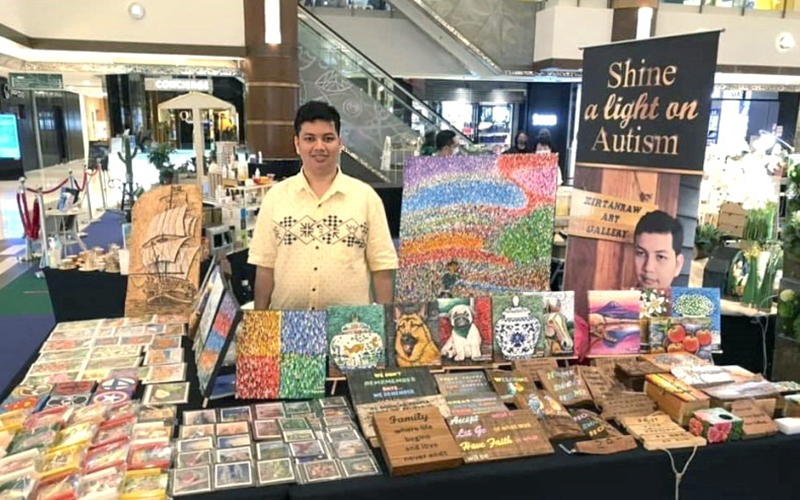 Asperger’s Syndrome no barrier for Kedah artist Kirtanraw | FMT