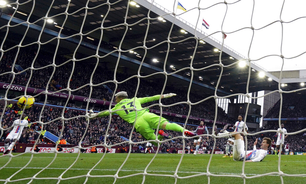 Andersen own goal hands Villa win over 10-man Palace | FMT