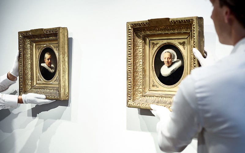 Lost Rembrandt portraits to be sold after 200 years | FMT