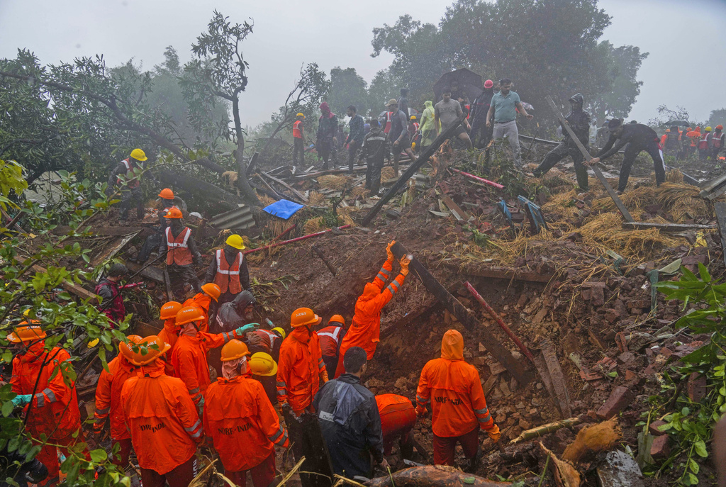 Death Toll In Indian Landslide Rises To 26 Dozens More Feared Trapped