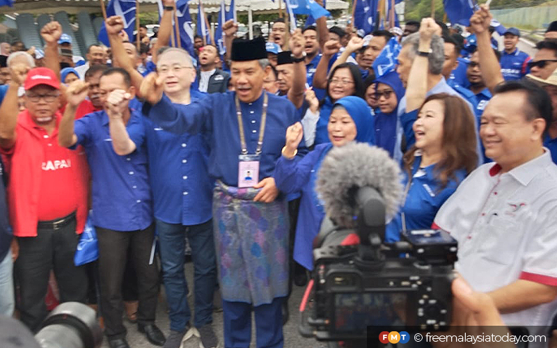 Tok Mat accompanied by Wee, Nanta for nomination | FMT