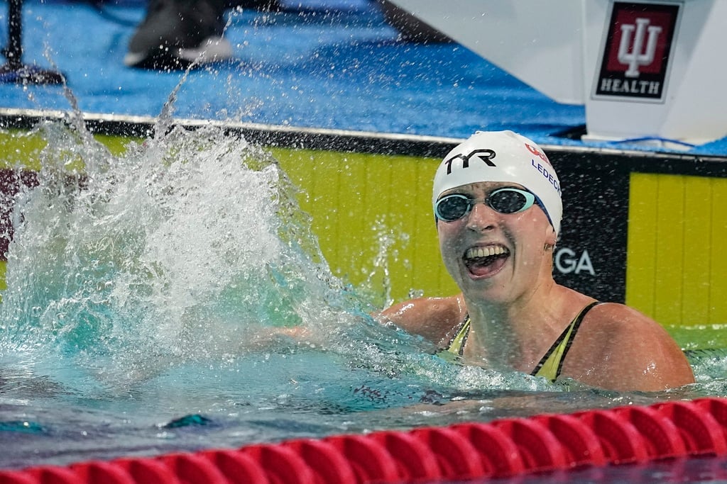 Ledecky wins 1,500m freestyle in 6th fastest time ever | Free Malaysia ...