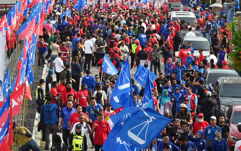Calon PH, BN kali pertama berarak bersama | FMT