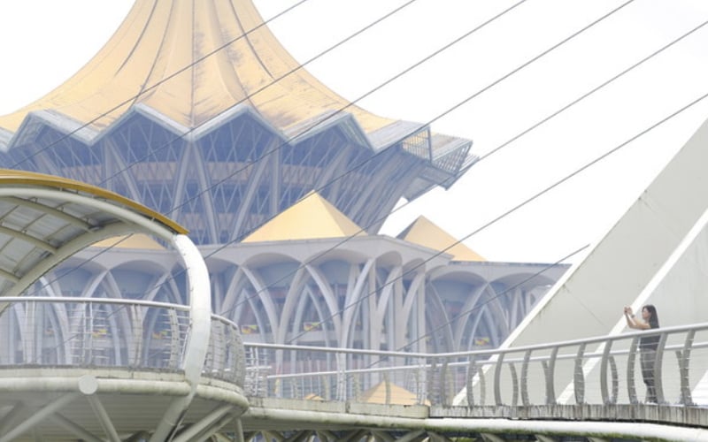 Jerebu di Sarawak akibat pembakaran terbuka ‘jiran’, kata kerajaan ...