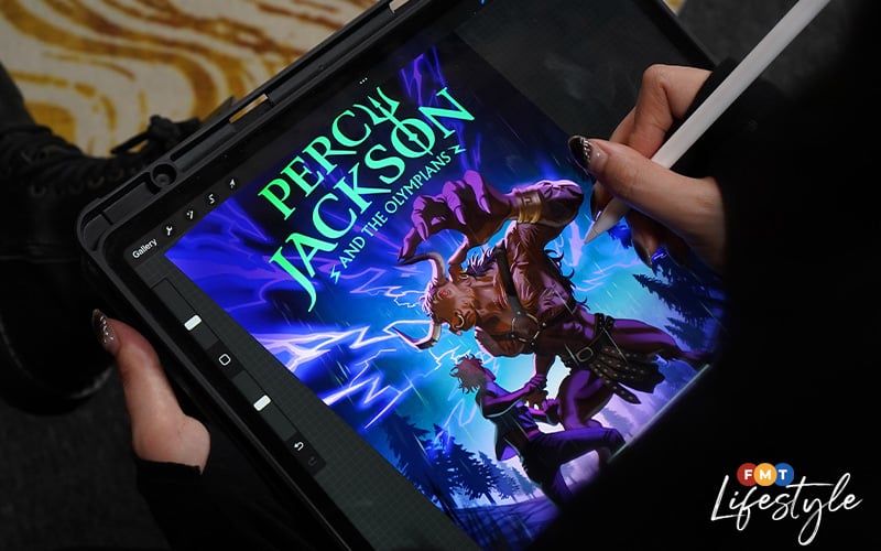 M’sian illustrator brings ‘Percy Jackson’ to life in the UK | Free ...