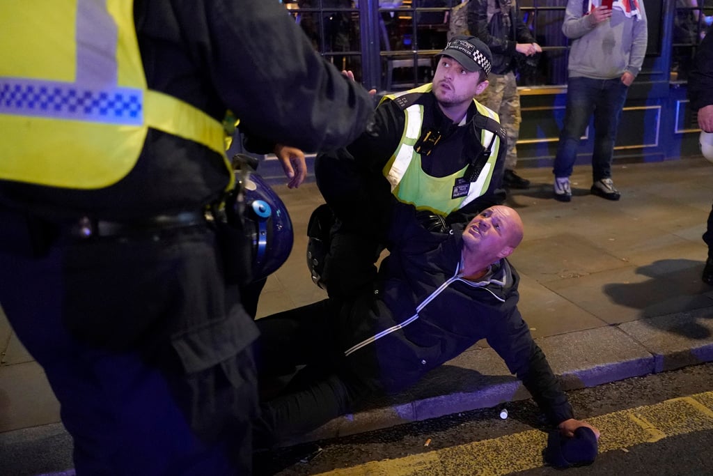 UK police arrest over 120 as pro-Palestinian rally draws counter ...