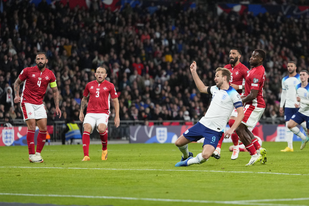 Lacklustre England seal top spot with 2-0 win over Malta | FMT