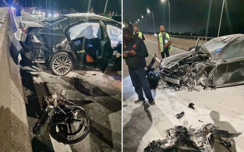 2 maut tercampak nahas di Jambatan P Pinang | Hot FM