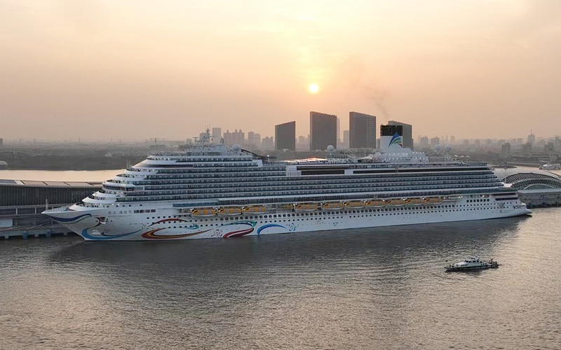 China’s 1st domestically built cruise ship begins maiden voyage | FMT