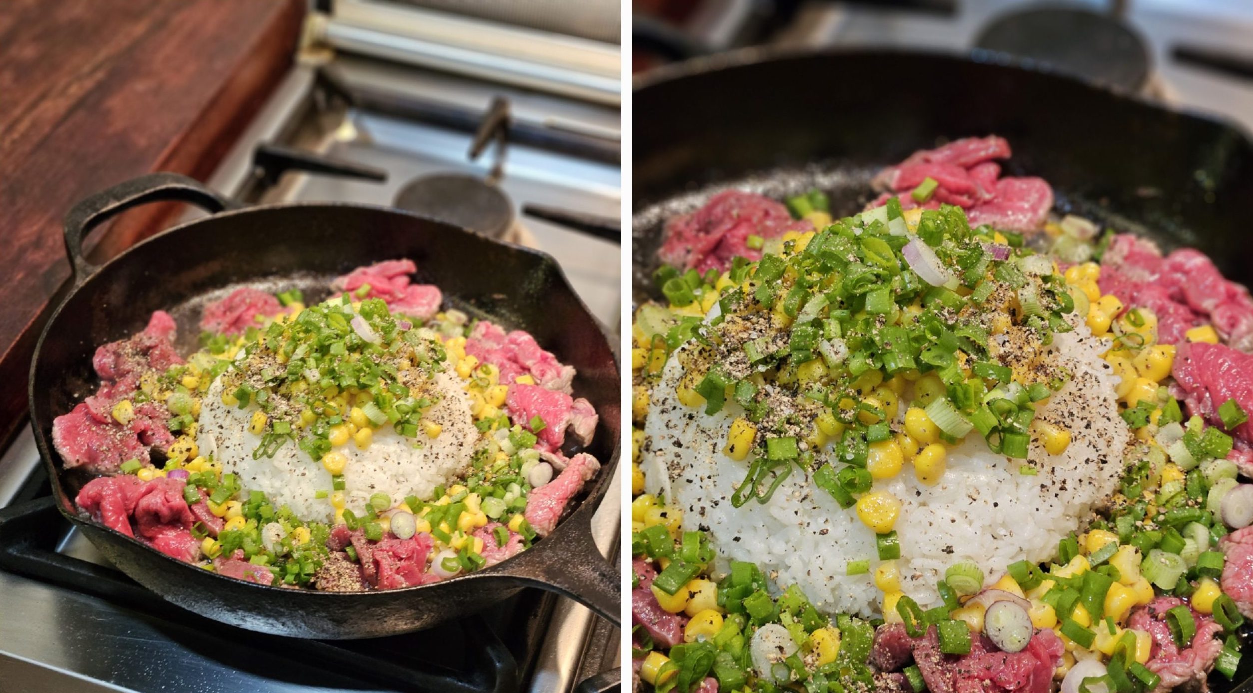 Homemade hotplate beef pepper rice à la KY | FMT