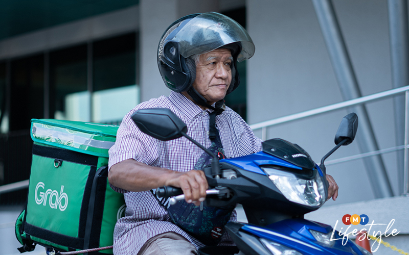 70-year-old Grab rider proves age is just a number | FMT