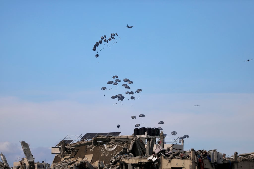 US conducts 5th airdrop of food to Gaza | FMT