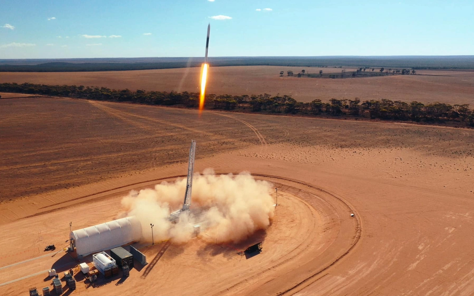 German company launches candle wax-powered rocket on test flight into ...