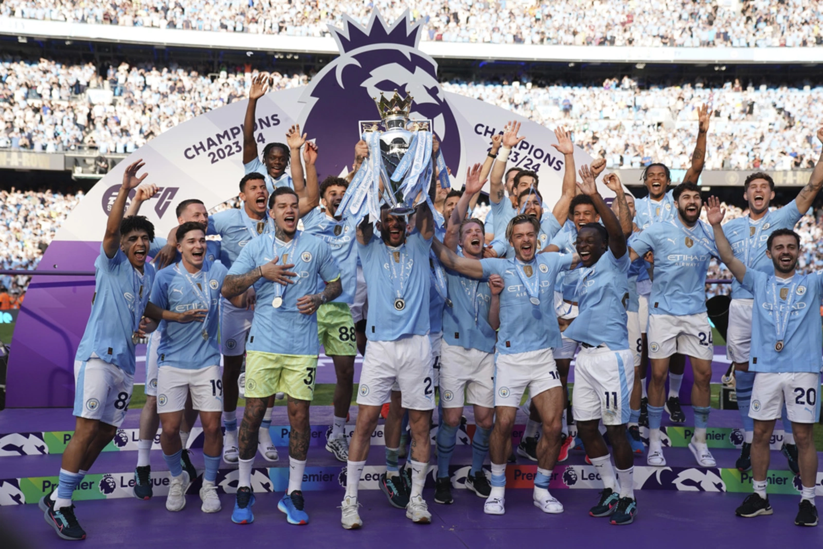 Man City win historic fourth straight Premier League title | FMT