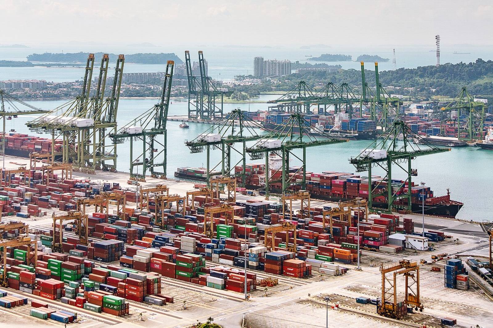 Singapore port congestion shows global ripple impact of Red Sea attacks ...