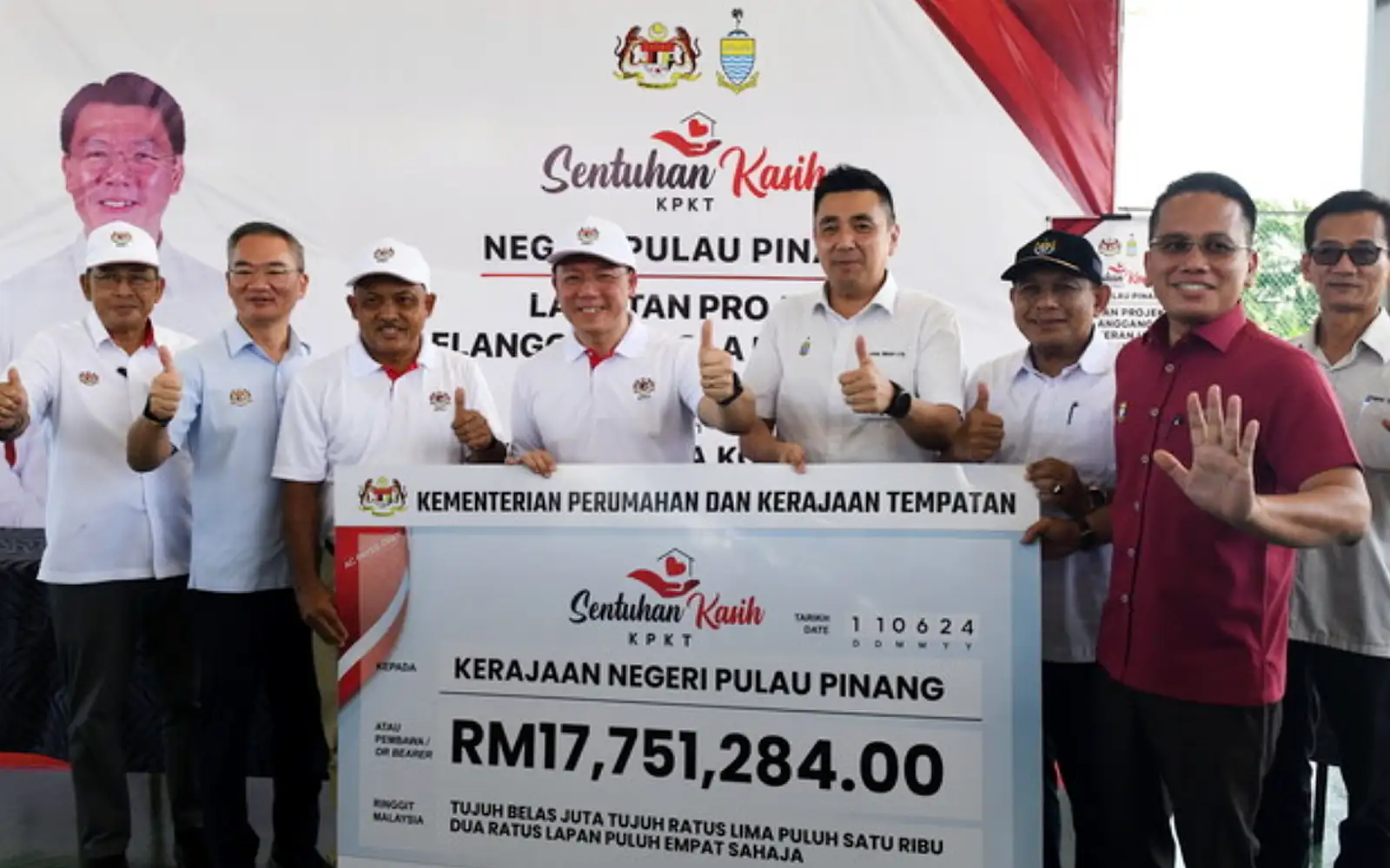 KPKT peruntuk RM18 juta bagi 10 projek di Seberang Perai | FMT