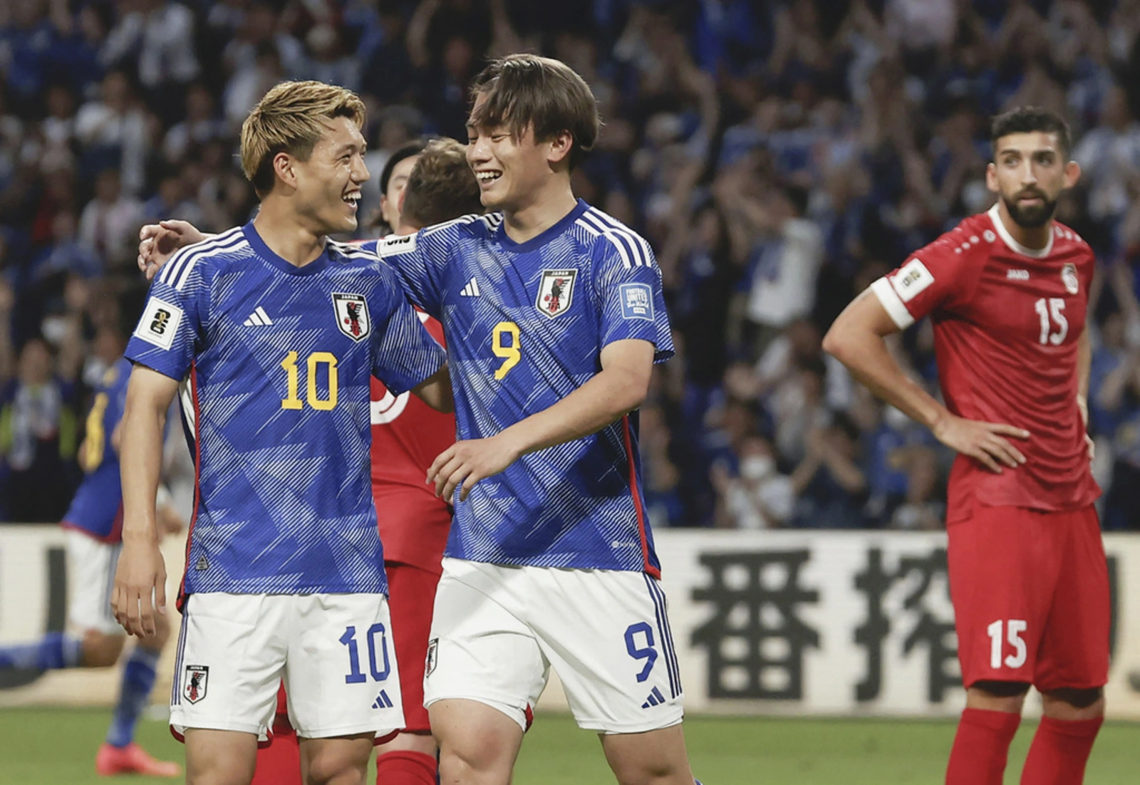 Japan thrash Syria 5-0, advance in World Cup qualifying with perfect ...